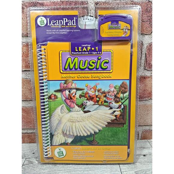 Leapfrog | Toys | 20 Leapfrog Leappad1 Music Mother Goose Songbook And ...
